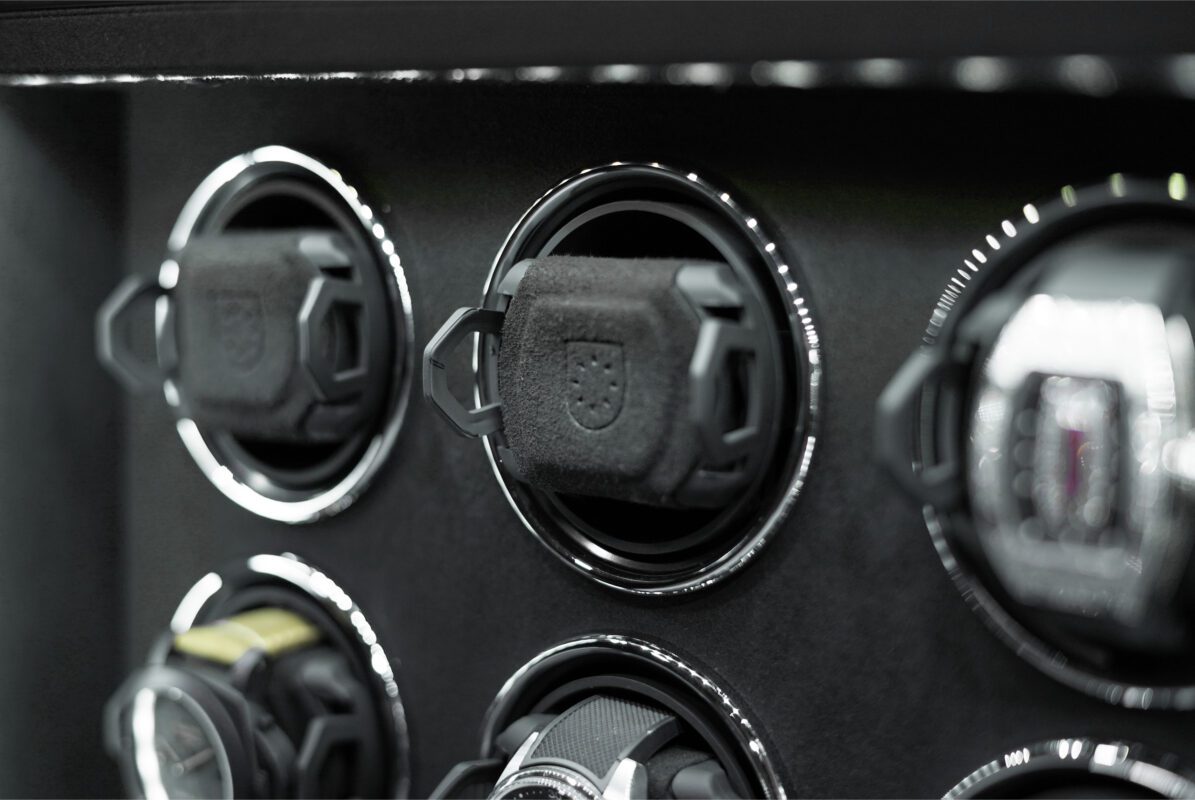 Enigma 12 Vertus Fingerprint Ebony - Watch Winder - BILLSTONE Watch Winders