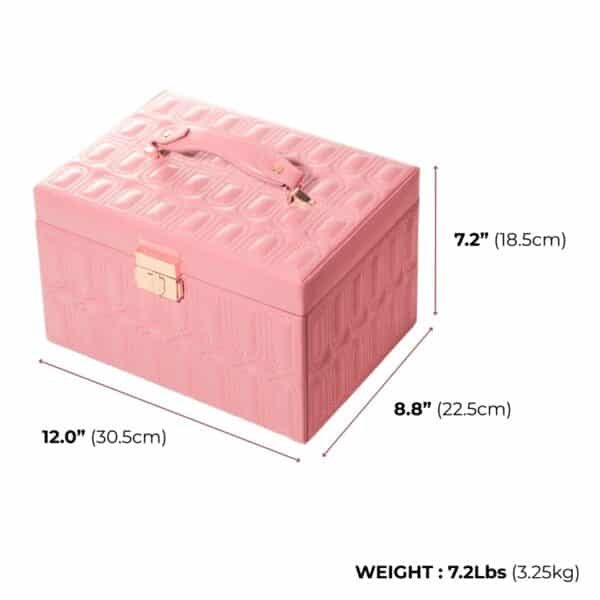 Amour Large Rose Gold - Jewelry Box - Billstone
